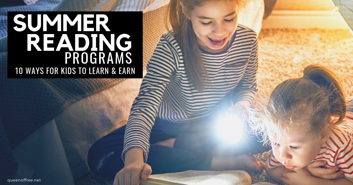FREE Summer Reading and Rewards Programs - Queen of Free